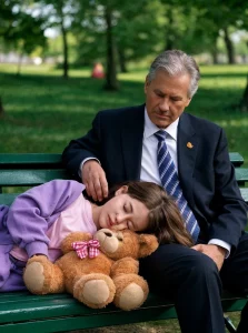 Бедная девушка каждую ночь спит на скамейке. Богатый человек узнаёт ...